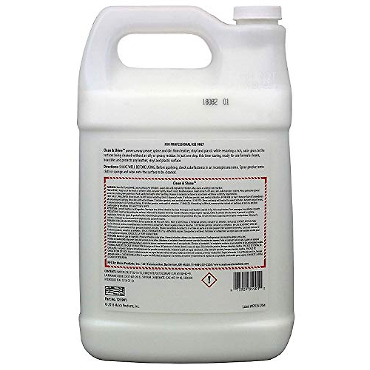 Malco Clean & Shine Interior Car Cleaner and Dressing – Restore Leather, Plastic and Vinyl Surfaces in Your Vehicle/Clean, Condition and Protect in 1 Simple Step / 22 oz. (125922)