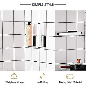 Kitchen Paper Roll Holder Paper Towel Rack Dining Table Kitchen Paper Roll Holder Vertical Paper Towel Storage Rack