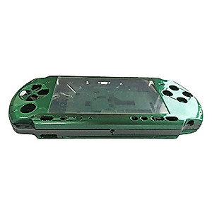 OSTENT Full Housing Shell Faceplate Case Repair Replacement for Sony PSP 3000 Console Color Green