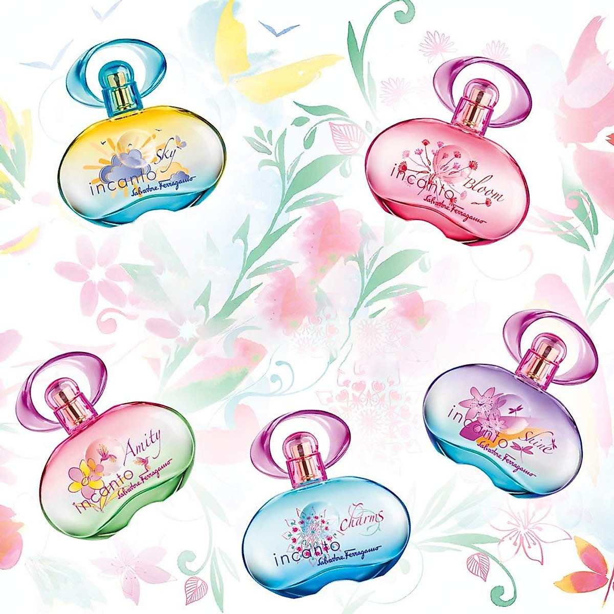 Salvatore Ferragamo Incanto Shine Women Eau De Toilette Spray, 1 Ounce