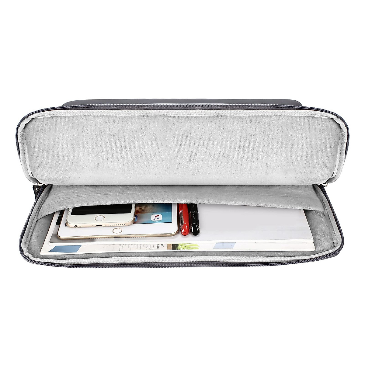 MOSISO Laptop Sleeve Bag Compatible with MacBook Air 15 inch 2024 2023 M3 M2/Pro 16 2023-2019 M3 A2991 M2 A2780 M1 A2485 A2141, 15-15.6 inch Notebook, PU Leather Padded Bag Waterproof Case, Space Gray