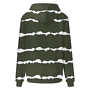 Black Zip Up Hoodie Women Hiking Clothes for Women Sudaderas Para Mujer Zip Up Hoodie Y2k White Hoodie Teen Girl Women Rights Sweatshirt Women Basics Clothing（3-Army Green,Large）