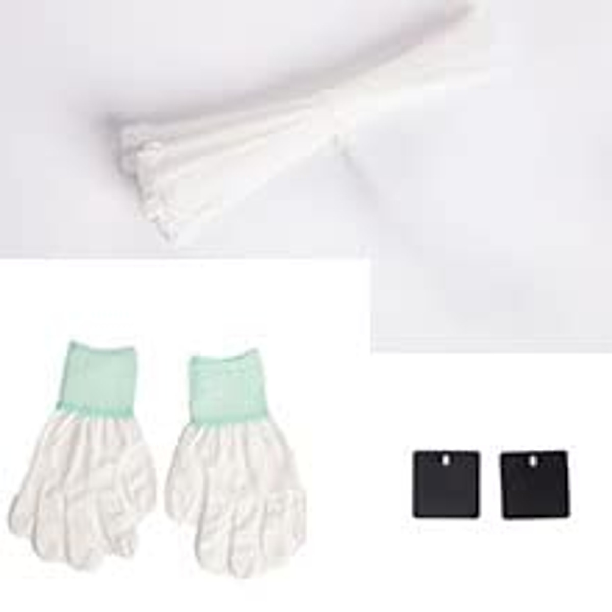 Kate Square Black Sequin Backdrop Panels for Party Decoration Glitter Sequin Panel (Pack of 12)