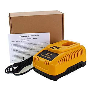 Fast Replacement DC9310 Charger Compatible with Dewalt 7.2V -18V XRP NiCad NiMh Battery DC9096 DC9098 DC9099 DC9091 DC9071 DE9057 DW9096 DW9095 DW9094 DW9072 DW9062