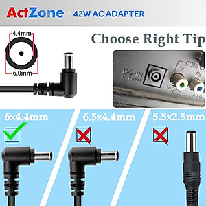 14V Power Supply Cord for Samsung SyncMaster 15" 17" 18" 19" 20" 22" 23" 24" 27" Screen TFT LED LCD Monitor TV S22C300H S27D360H UN22F5000AF P2770 SA350 UE590 LTM1555 LTM1755 LTM1775 Adapter Charger