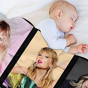 Superstar Blanket Funny Photo Collage Soft Flannel Air Conditioning Blanket Warm Cozy Throw Blanket for All Seasons 50"X40"