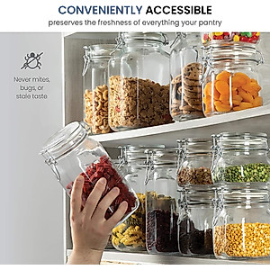 Bormioli Rocco SYNCHKG017035 Fido Glass Canning Jar Italian