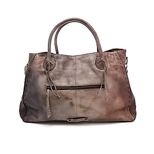 BedStu Rockaway Satchel GreyBrownBlackTie Dye