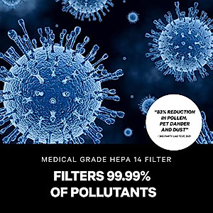 Cleaner Air Package: HEPA 14 Purifier With An Extra Filter