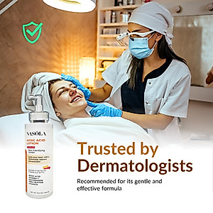 Nasola Kojic Acid Lotion Natural Skin Clarifying for Face & Body with Vitamin C, Niacinamide, Shea Butter, Licorice & Green Tea for Complexion Revitalization, Women & Men