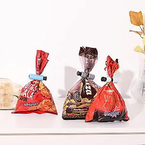 Mr. Pen- Bag Clips, 8 Pack, Squeeze and Lock Bread Bag Clips for Food Storage, Food Clips for Bags, Bread Clips, Plastic Bag Clip, Bag Closure Clips, Bread Clips Plastic, Bread Bag Clip