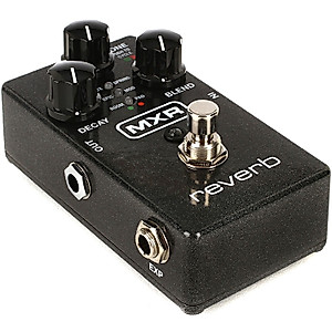 MXR M300 Reverb Analog Guitar Effects Pedal Bundle with 2 MXR Patch Cables, 6 Dunlop Picks, and 9V Power Supply