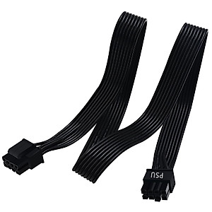 COMeap CPU Cable for Corsair PSUs, CPU 8 Pin Male to CPU 8 Pin (4+4 Detachable) Male EPS-12V Motherboard Power Adapter for Thermaltake ARESGAME Power Supply 25-inch(63cm)