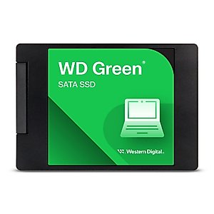 Western Digital 240GB WD Green Internal SSD Solid State Drive - SATA III 6 Gb/s, 2.5"/7mm, Up to 545 MB/s - WDS240G3G0A