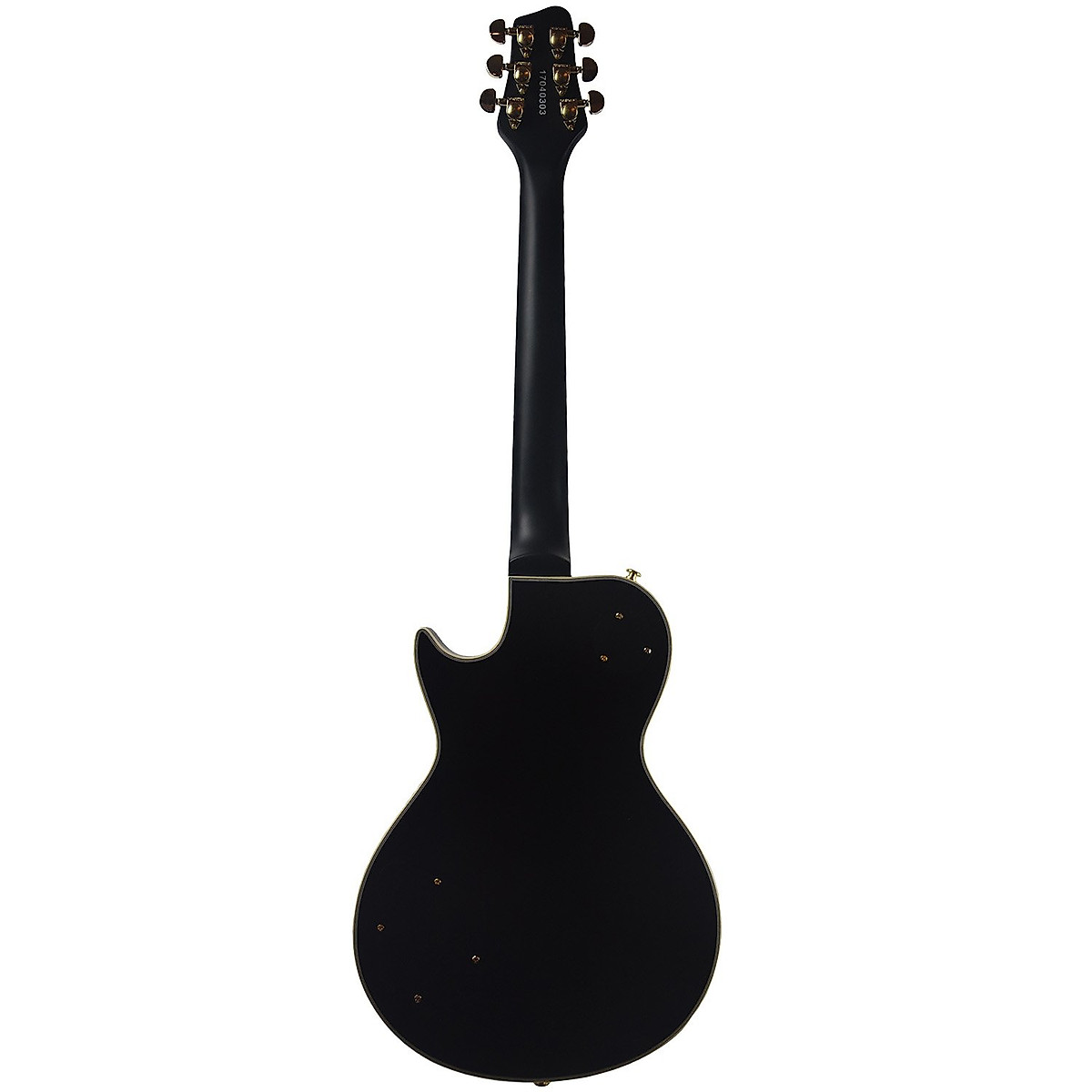 Sawtooth 6 String Solid-Body Electric Guitar, Right Handed, Satin Black, (ST-H70C-STNBK)