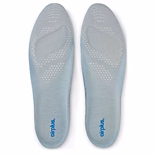 Airplus Extreme Active Gel Lightweight and Breathable Shoe Insoles for Cushion and Support, Men's, Size 7-13