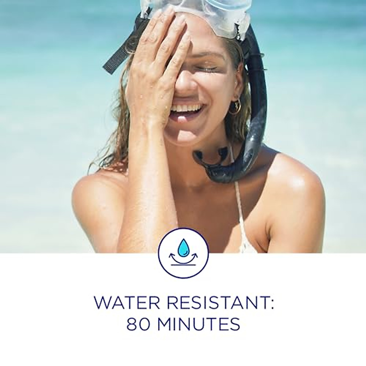 Coppertone Oil Free Sunscreen for Face SPF 30, Face Sunscreen Lotion, Travel Size, 3 Fl Oz Tube