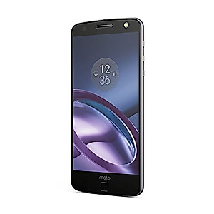 Moto Z GSM Unlocked Smartphone, 5.5" Quad HD screen, 64GB storage, 5.2mm thin - Black