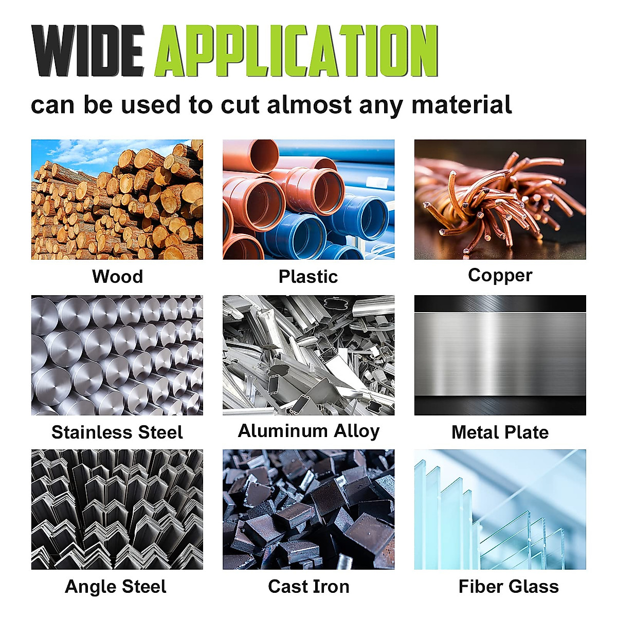 Yougfin Cut Off Wheels 52 Pack, Quality Thin 4 1/2 x0.04x7/8 inch Cutting Disc, Metal & Stainless Steel Aggressive Cutting Wheel for Angle Grinder, General Purpose Metal Cutting (4.5inch)