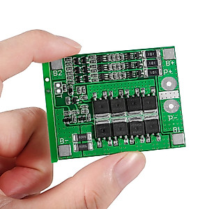 Diitao 6PCS Lithium Battery Protection Board Overcharge Short Circuit Protection Module (3S 25A)
