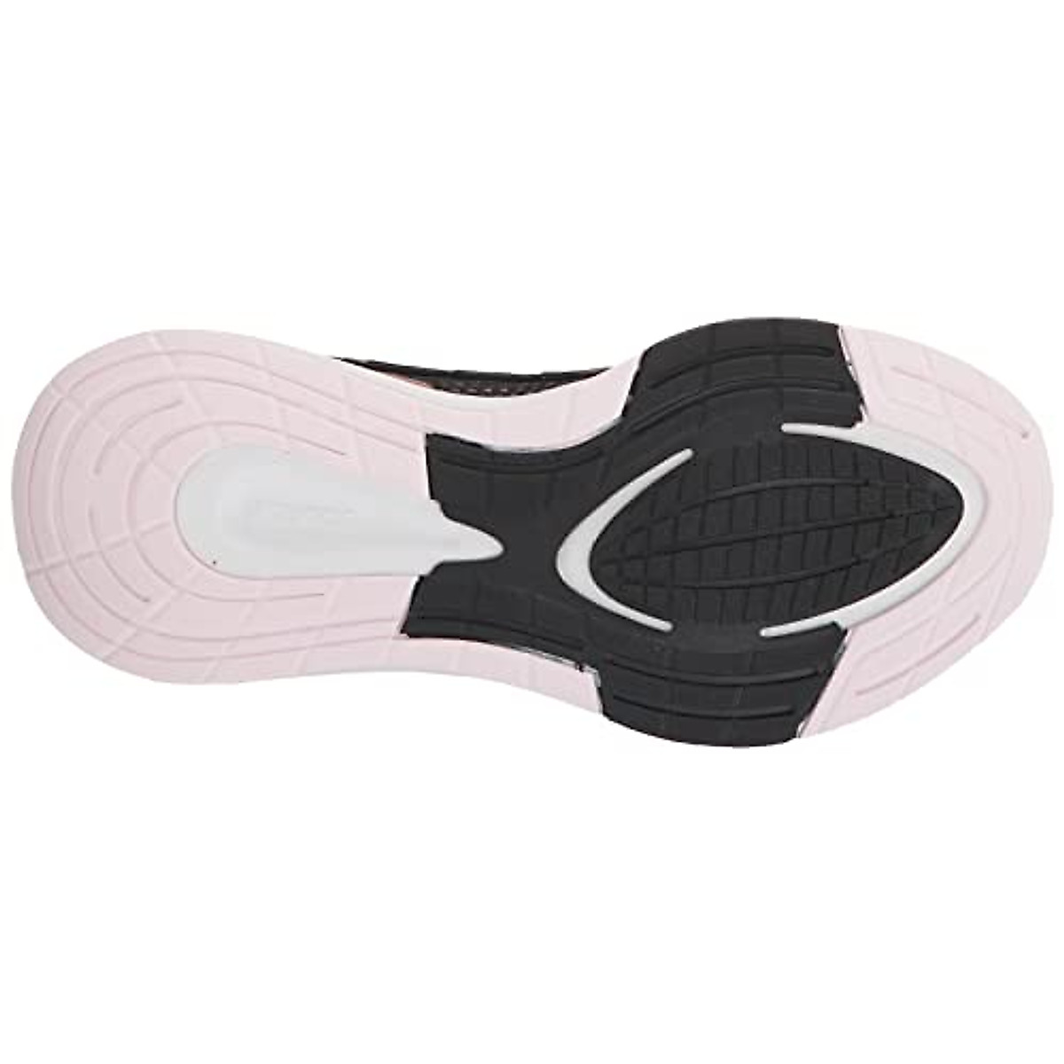 adidas Women's EQ21 Running Shoe, Core Black/Grey Six/Wonder Mauve, 8