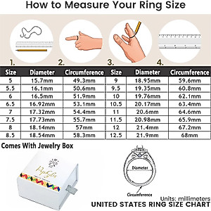 Square CZ Engagement Ring/Wedding Band Bridal Set for Women/Wide Baguette and Round Multi Cut Stones Statement 925s Ring Size 7