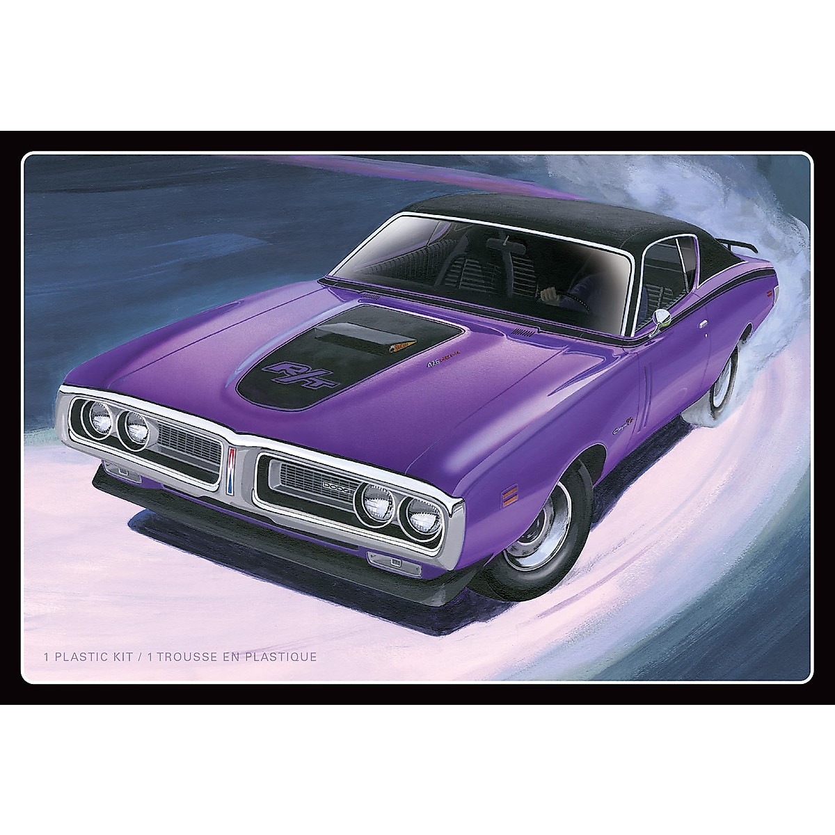 AMT 1971 Dodge Hemi Charger R/T 1:25 Scale Model Kit
