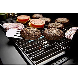 Adviace 14 7/8" Porcelain Steel Heat Plate, Heat Shield, Heat Tent, Burner Cover Replacement for Dyna-Glo DGP350NP, DGP350SNP-D, 101-03005, Master Forge MFA350BNP, MFA350CNP, Home Depot DGP350NP-D.