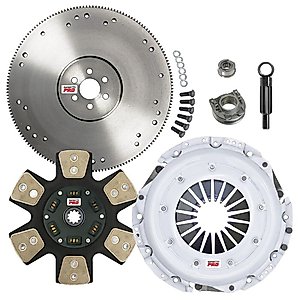 ClutchMaxPRO Performance Stage 3 Clutch Kit with Flywheel Compatible with 1970 1971 1972 1973 1974 1975 1976 1977 F100 F150 F250 F350 5.0L V8 302ci (CP07227HDCFW-ST4)