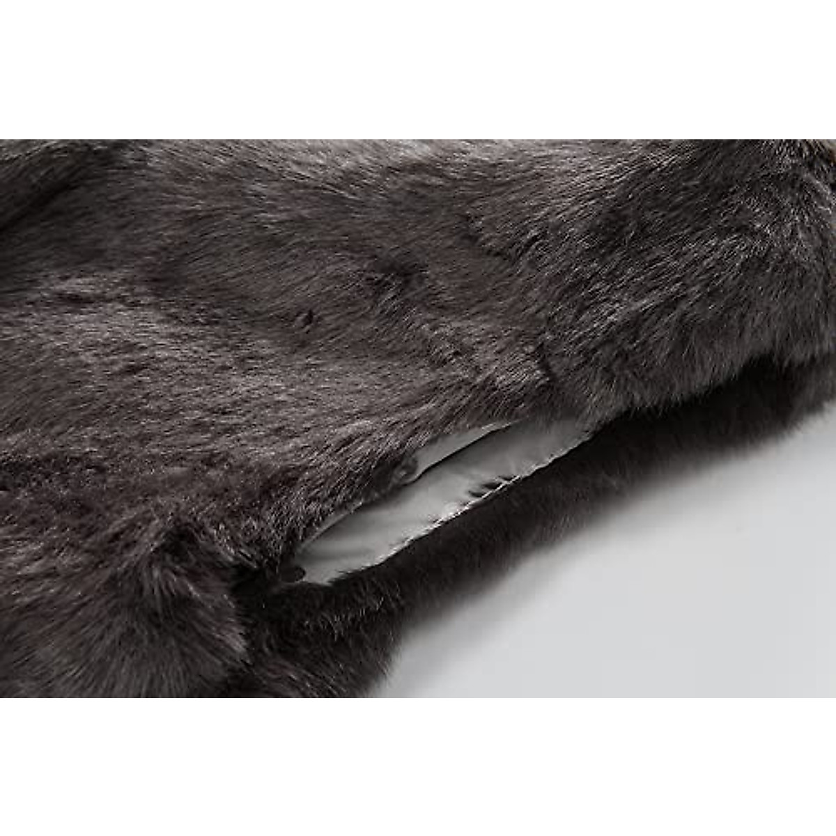 LJYH Baby Girls Dark Gray Faux Fur Vest Children Spring Autumn Fox Outerwear jackets 12-18M