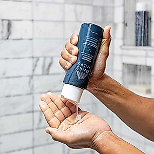 Oars + Alps Men's Sulfate Free Hair Shampoo, Infused with Kelp and Algae Extracts, Fresh Ocean Splash, 12 Fl Oz