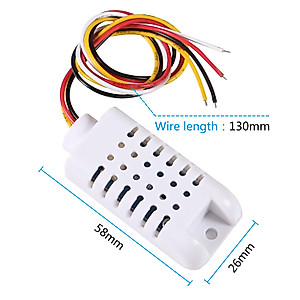 Alinan 4pcs SHT30 Digital Temperature and Humidity Probe Sensor SHT30 Profional Temperature Humidity Censation Probe Sensor I2C Interface with Shell for Iic Digital Signal 0-100 Percent Rh