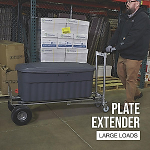 Strongway 3-in-1 Aluminum Hand/Platform Truck - 550-/770-Lb. Capacity