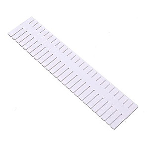 A Set of 6pcs Plastic Drawer Divider Adjustable Drawer Storage Organizer DIY Plastic Grid for Makeup, Home Tidy Closet, Socks, Underwear, Office School Supplies, Kitchen Utensil Tools