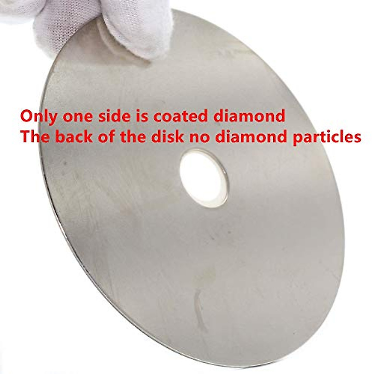 JINGLING 4" inch 100mm Diamond Flat Lap Disc Coated Grinding Disk Grit 320 Medium
