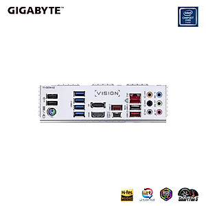 GIGABYTE Z490 Vision G (Intel LGA1200/Z490/ATX/2xM.2/Realtek ALC1220-VB/Intel LAN/SATA 6Gb/s/USB 3.2 Gen 2/SLI Support/HDMI/Motherboard)