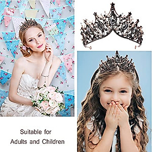 Birthday Tiaras for Women, Birthday Queen Crowns for Women, Birthday Sash Birthday Girl Crown, Happy Birthday Queen Crown and Tiara, Crowns for Women Black, Happy Birthday Decorations Accessories