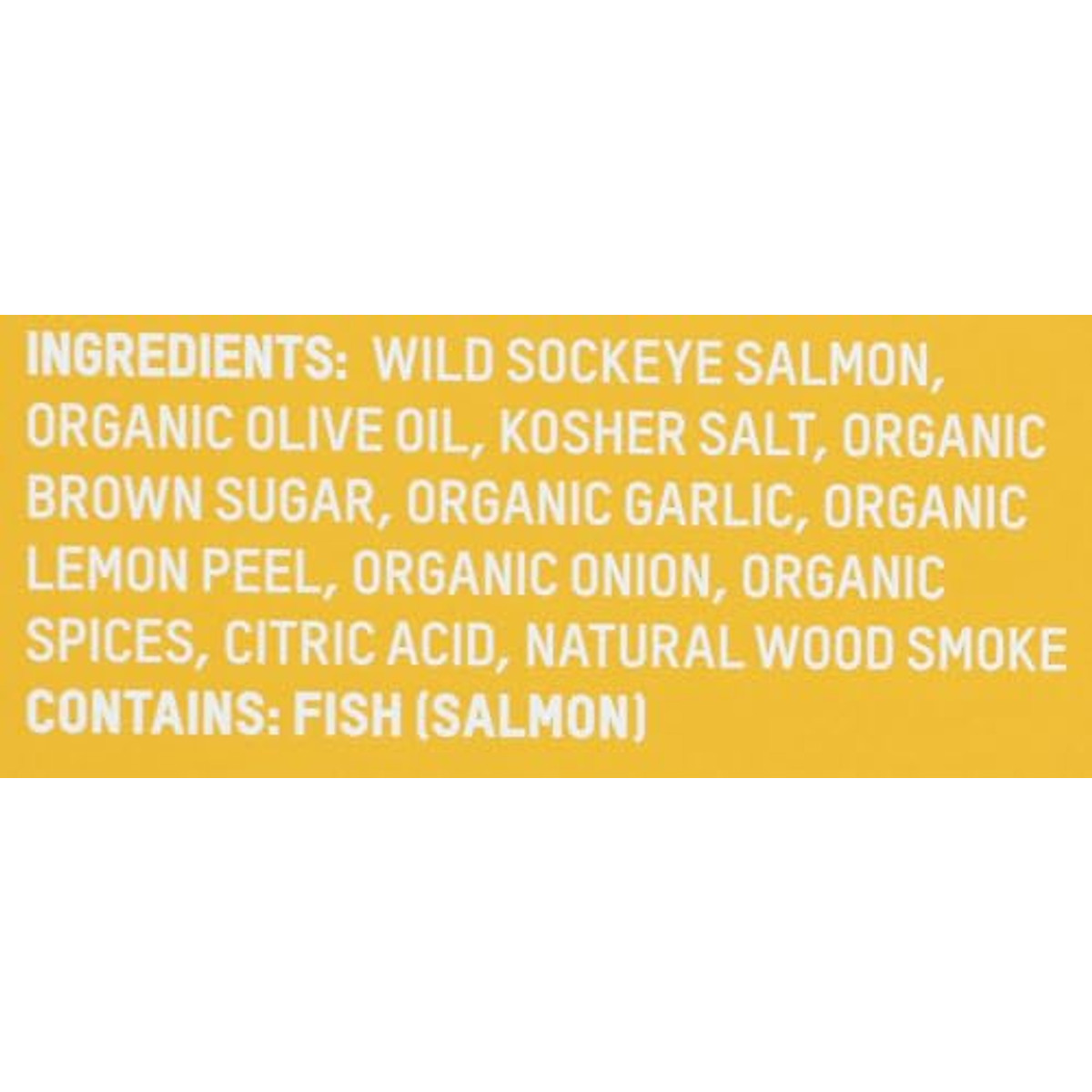 PATAGONIA PROVISIONS Lemon Pepper Wild Sockeye Salmon, 6 OZ