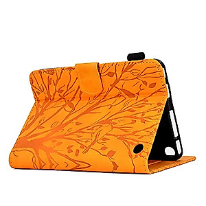 Stand Tablet Cover Compatible with Kindle Fire 7 2022 Release Case 12th Generation Premium 7inch Leather Case, Case Compatible with Kindle Fire 7 2022 Release Case Drop-Proof Cover Protective Cover w