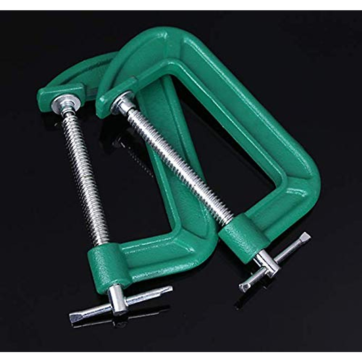 WOIWO 2 PCS Malleable G C Type Woodworking Clamp Manual Quick Fixing Clamp Clamp G Type Clamp C Type Clamp