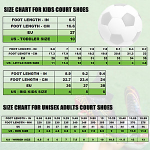 Niber Unisex Soccer Cleats Football Ankle Spikes Lace-Up Lightweight Professional Firm Ground Sports Athletic Exercise Turf Shoes Sneaker