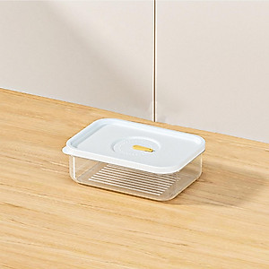 Meat Storage Containers - Bacon Lunch Meat Container - Thickened Freezer Storage Containers, Airtight Food Storage Container For Refrigerator