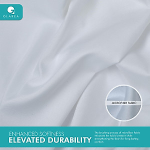 Pillow Cases Standard Size - Bulk 24 Pack White Pillow Cases Queen Size with Envelope Closure - Soft Microfiber Material for Comfortable Sleep, Sublimation and Air BnB Essentials