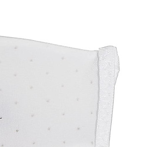 adidas Football Helmet Chin-Strap Pad, White, One Size