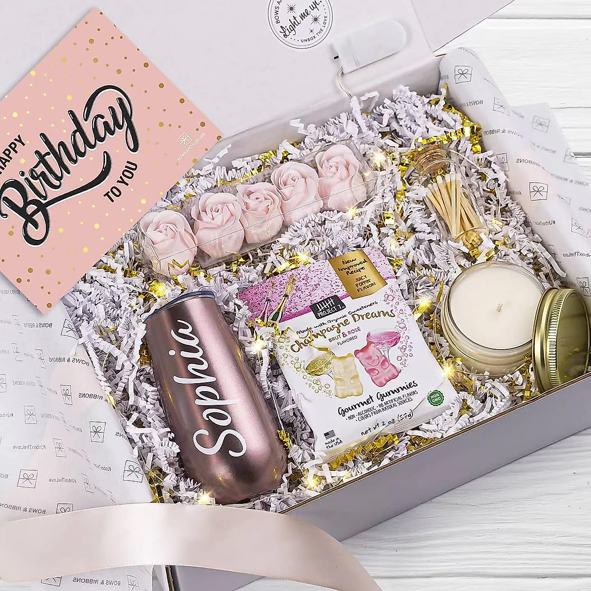 Crinkle Cut Paper Shred Filler (1/2 LB) for Valentine's Day Gifts Craft DIY's Packaging, White & Gold Shredded paper for Gift Box, Wrapping & Basket Filling for Christmas, Halloween & Wedding Decorations (White & Gold）