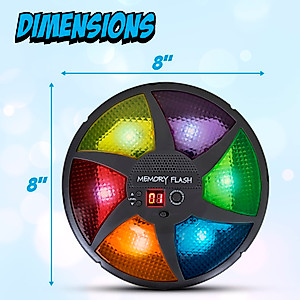 Point Games Handheld Memory Game, Kids Electronic Games, Sequence Fun for Kids with Lights & Sounds, Brain Challenge for Boys & Girls Ages 8+