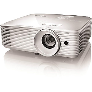 Optoma EH412x Professional 1080p Projector | 4,500 Lumens for Daytime Use in Meetings, Training and Classrooms | 15,000 Hour Lamp Life | 4K HDR Input | Built-in Speaker
