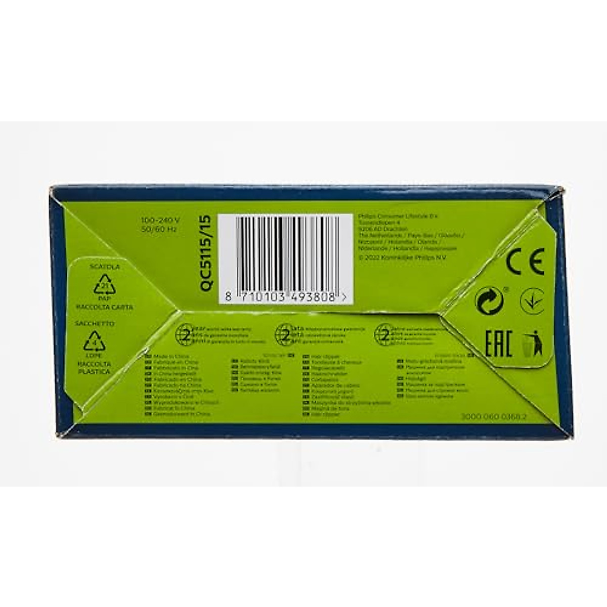 Philips Qc5115/15 Cortapelos Con Peine-guía Ajustable Negro