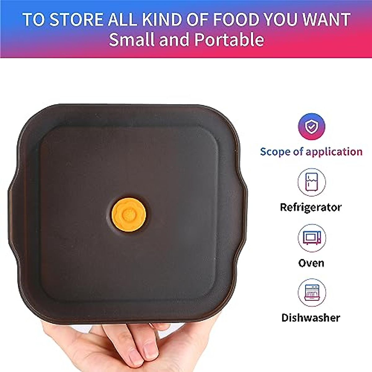 BEFOY Stainless Steel Food Storage Containers with Lids 1100ML* 3 Food Lunch Box Containers Leak-proof Light Easy Set with Air Vent Snack Boxes for People, Kitchen Storage…