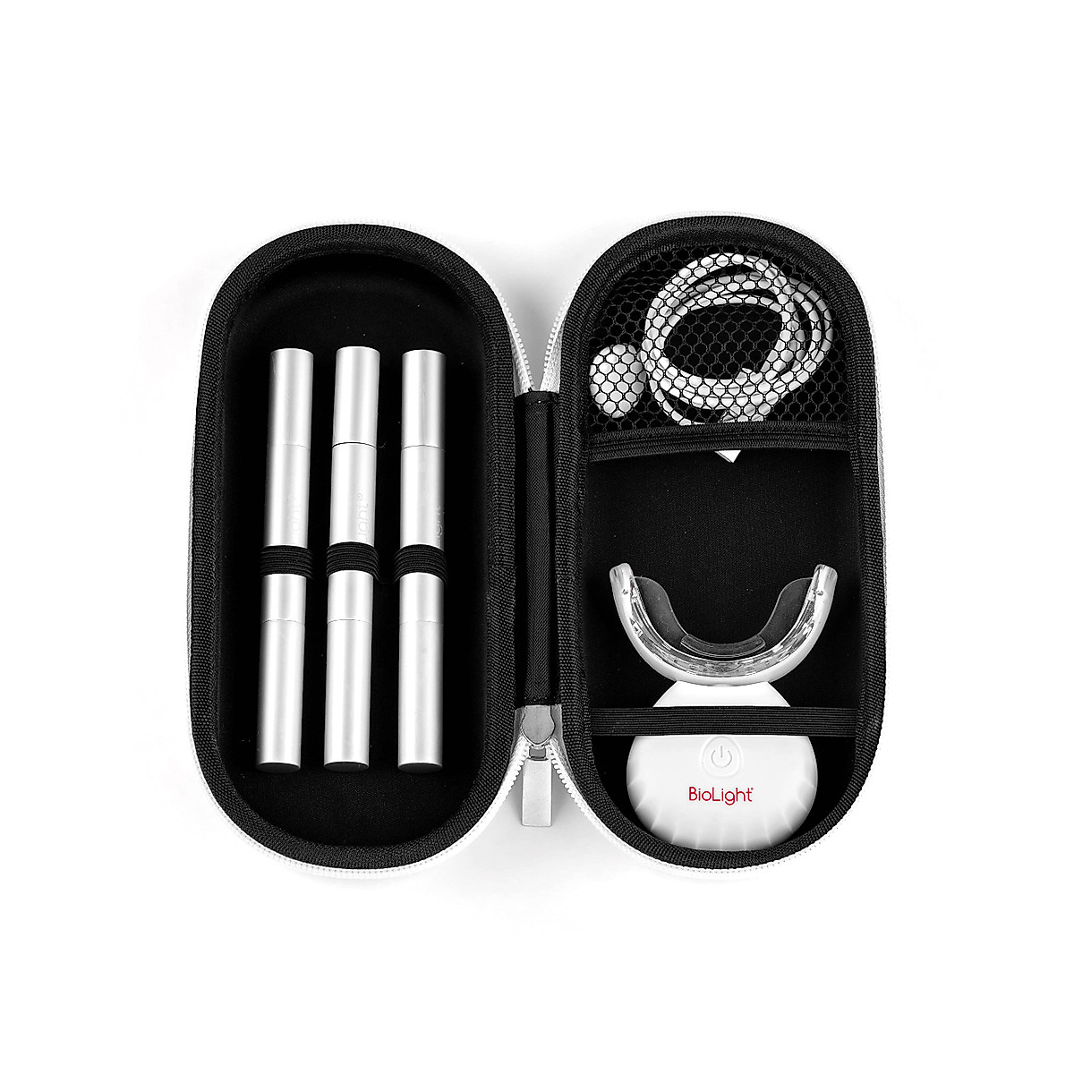 BioLight Guardian+ Oral Care Device | Teeth Whitening Kit | Red & Blue LED Light Therapy